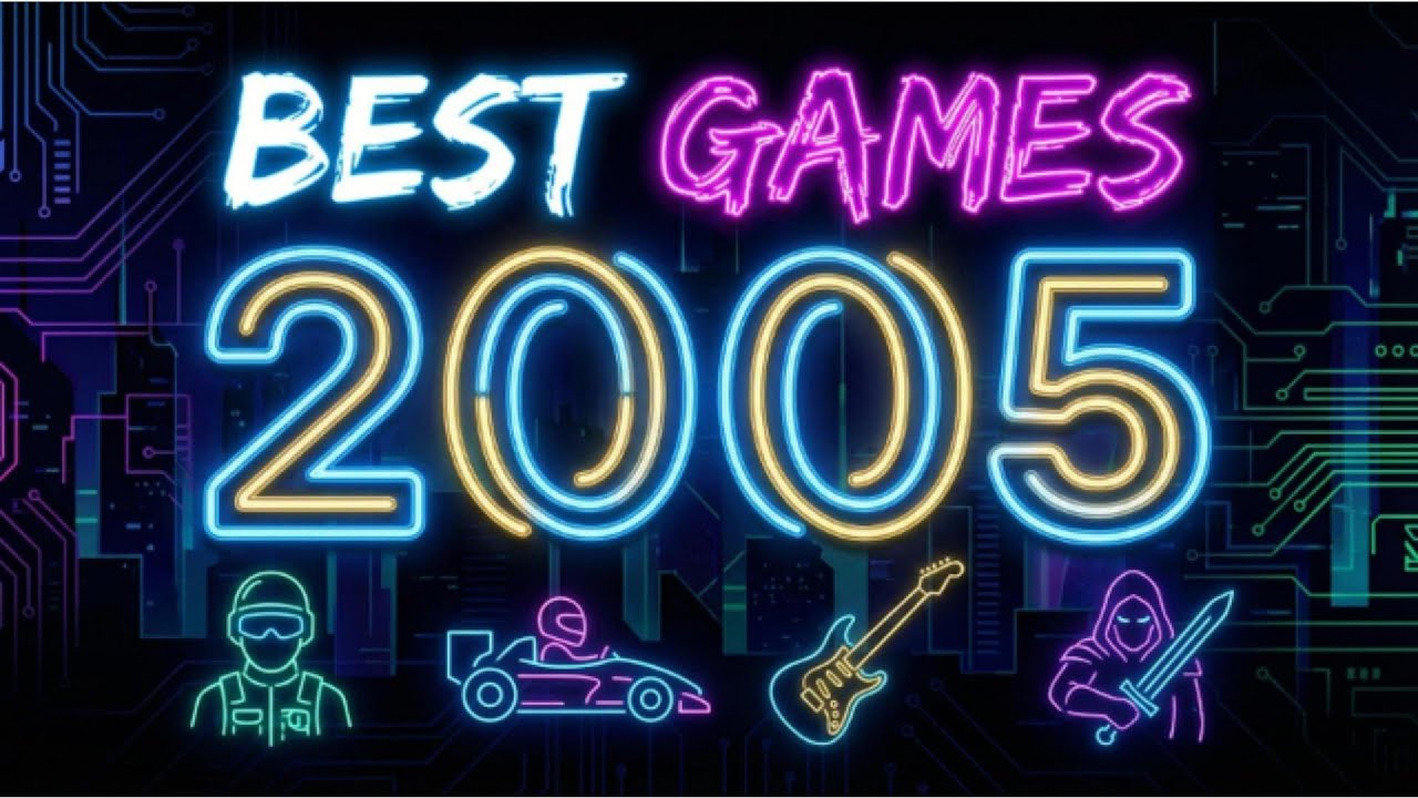 TOP 10 Best Video Games of 2005 (Gaming Timeline) - YouTube