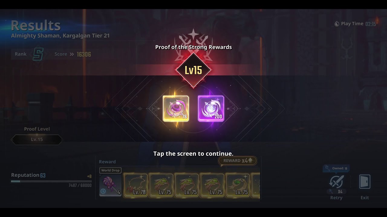 F2P (POS LVL15) INSTANCE DUNGEON KARGALGAN BOSS || Solo Leveling Arise ...