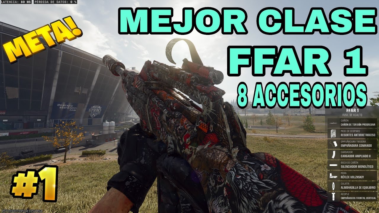 FFAR META|La MEJOR CLASE de la FFAR 1 con 8 ACCESORIOS en WARZONE|COD ...