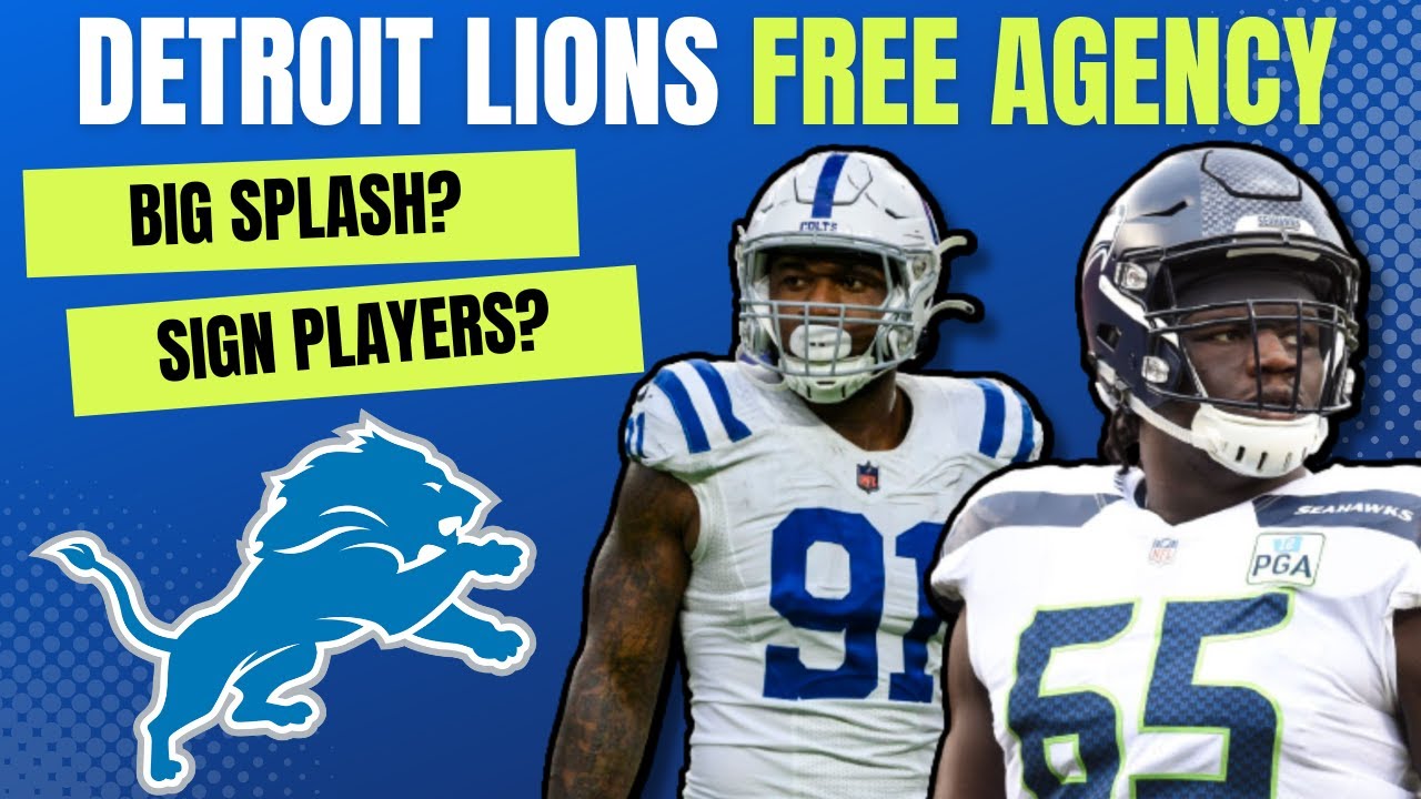 Detroit Lions Predicted To Make BIG SPLASH In Free Agency? Reaction To ...