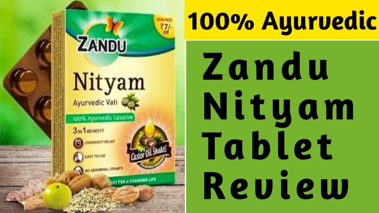 Zandu Nityam Tablet Review || Uses and Benefits || and how to use || in ...