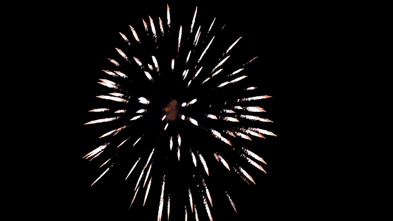 2.5" D1 Gold Glitter Aerial Ball Shell Firework [FULL HD] - YouTube