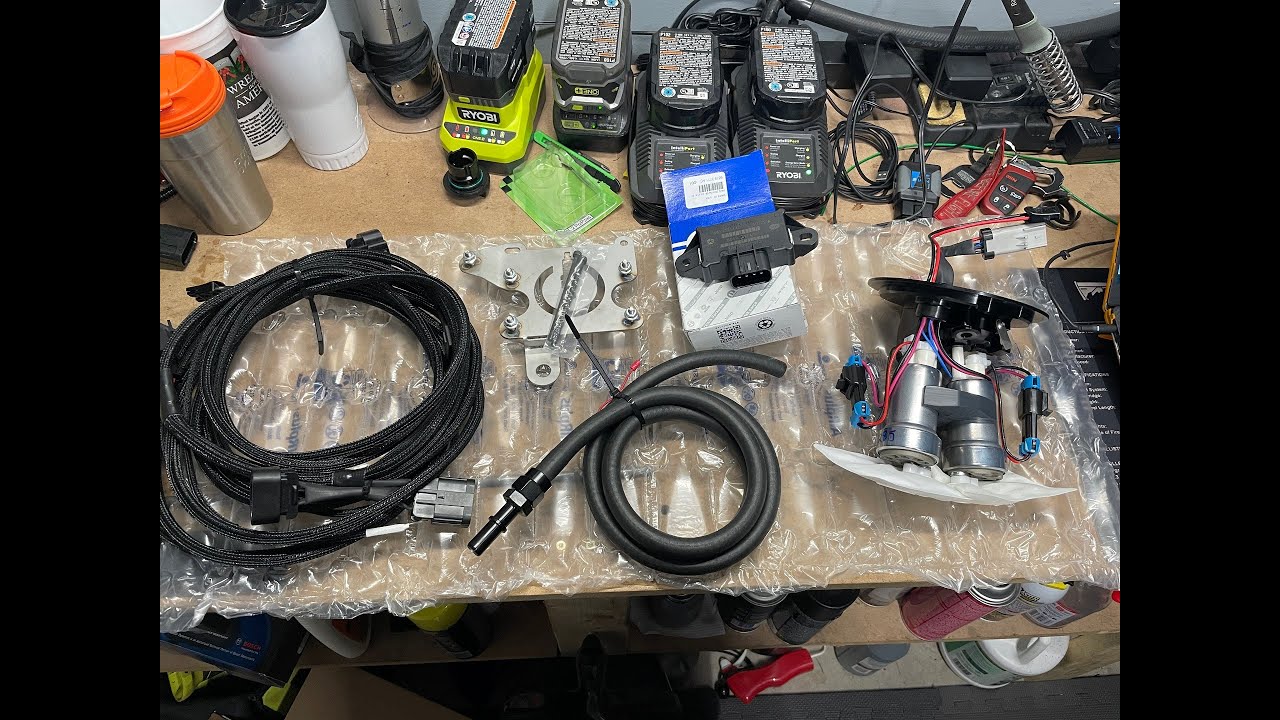 The new dual pump setup is in! - YouTube