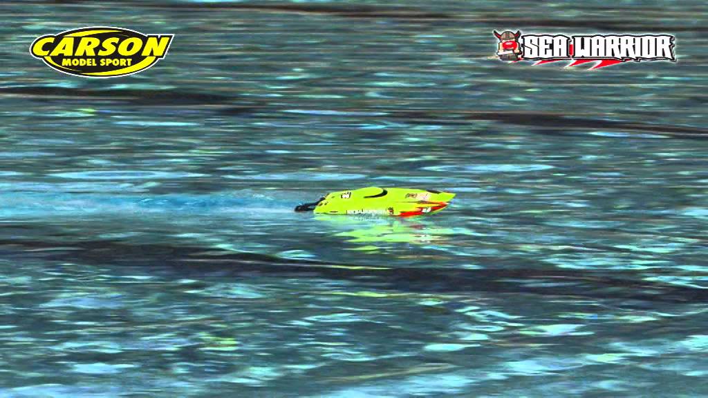 Micro Sea Warrior Race Boat 100 % RTR (500108008) - YouTube