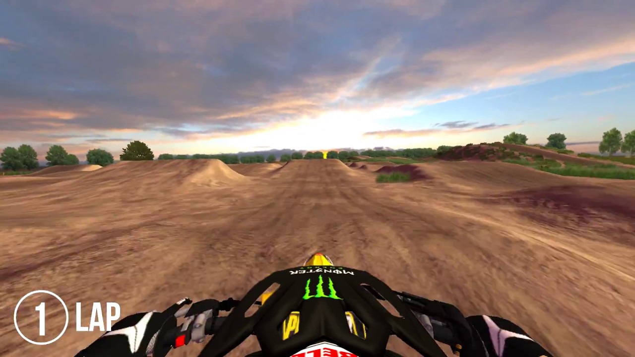 MX Simulator | James Stewart Supercross Helmet Cam - YouTube