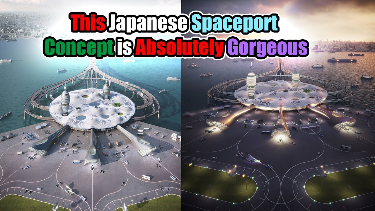 This Japanese Spaceport Concept is Absolutely Gorgeous - YouTube