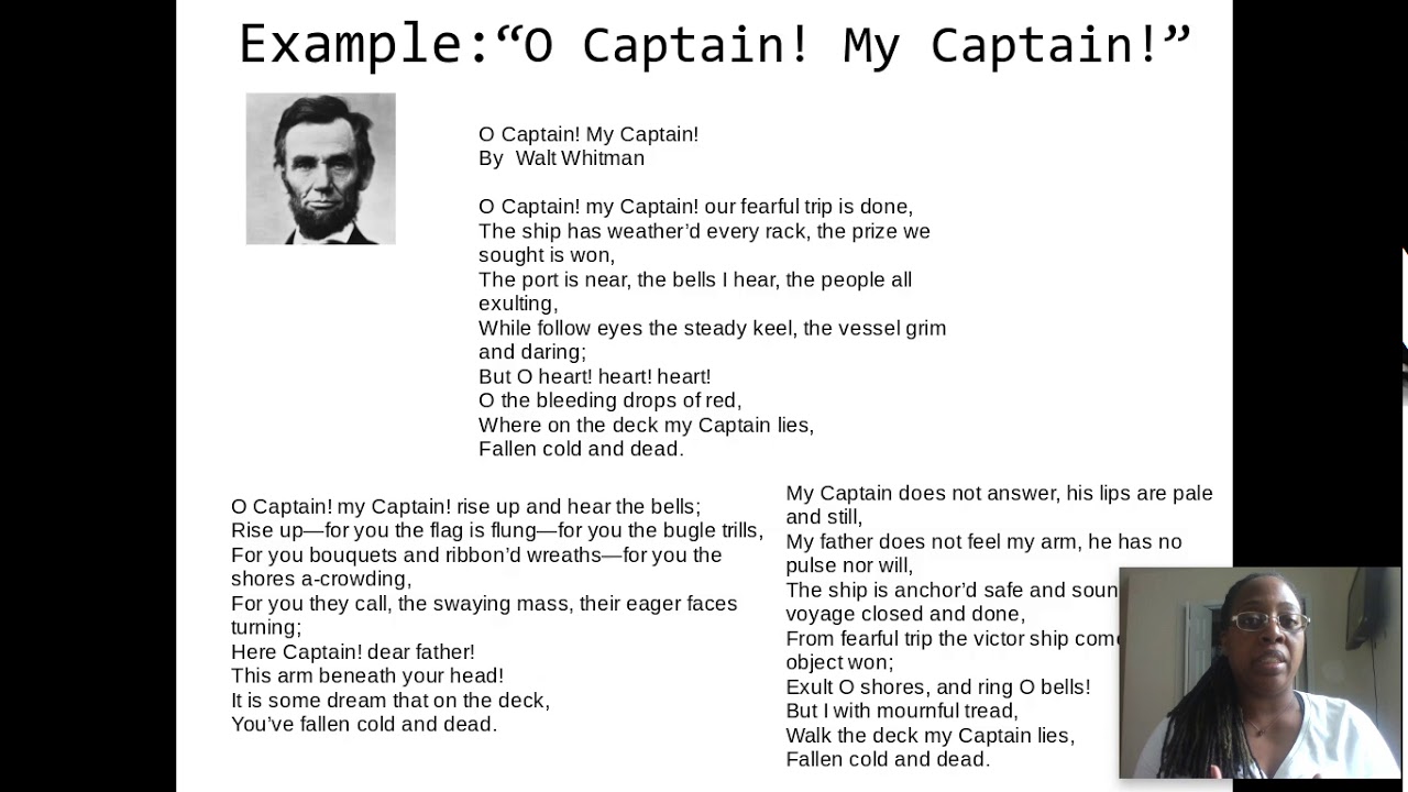 Elegy Poem Instruction, Examples and Assignment - YouTube