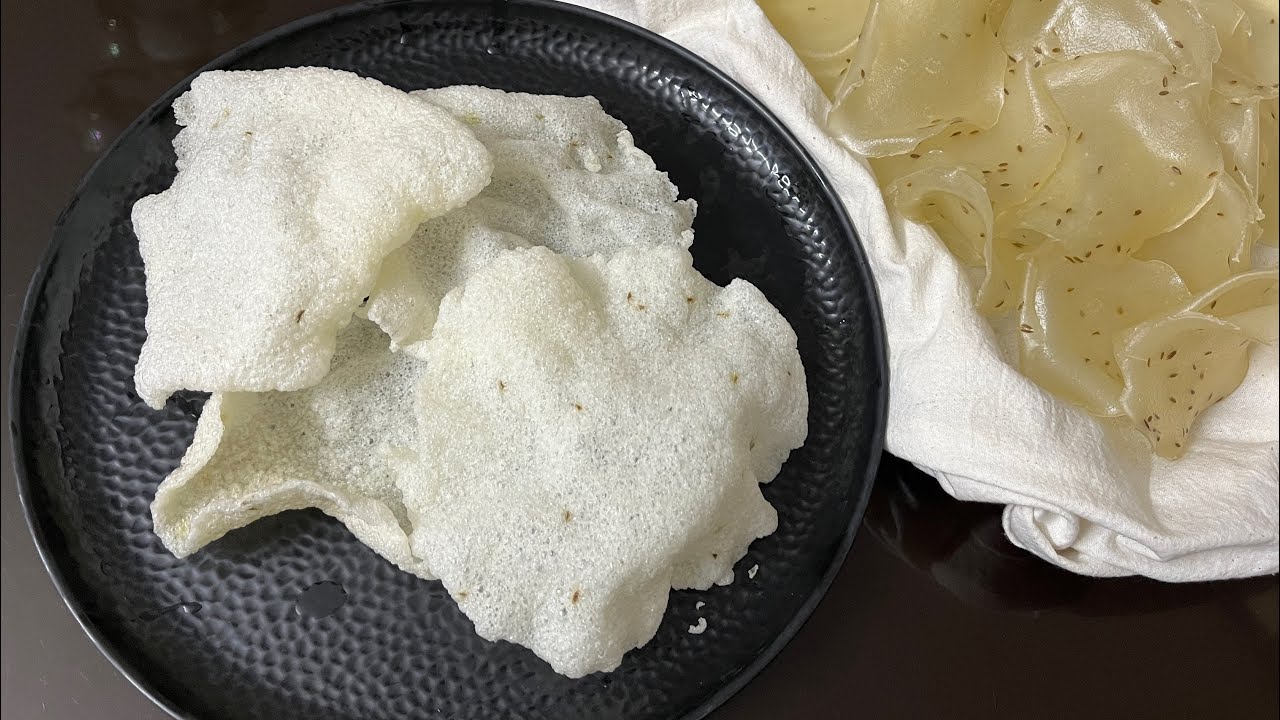 Arisi appalam | rice papad@anucookingvibes - YouTube