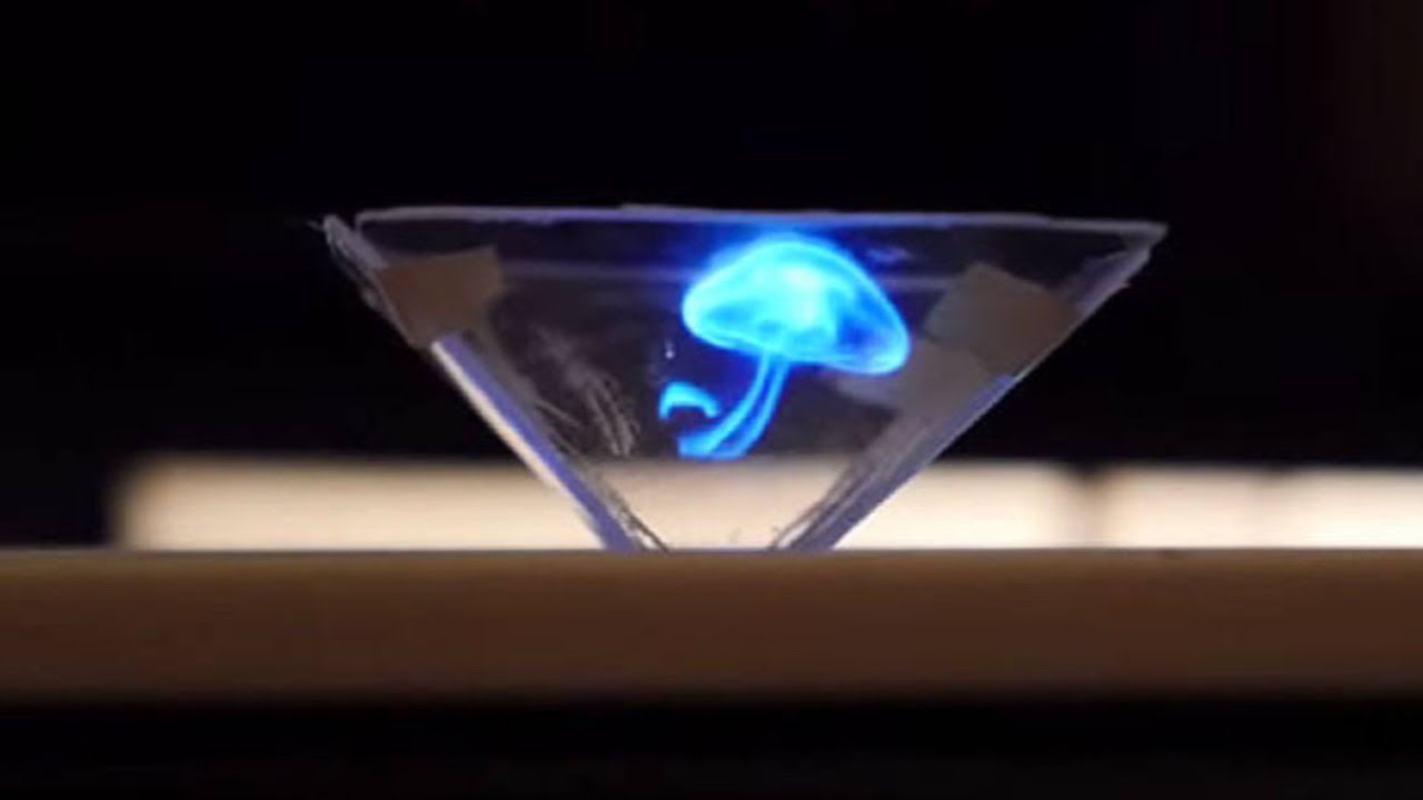 DIY Hologram Projector | How to make a Hologram Projector at home ...