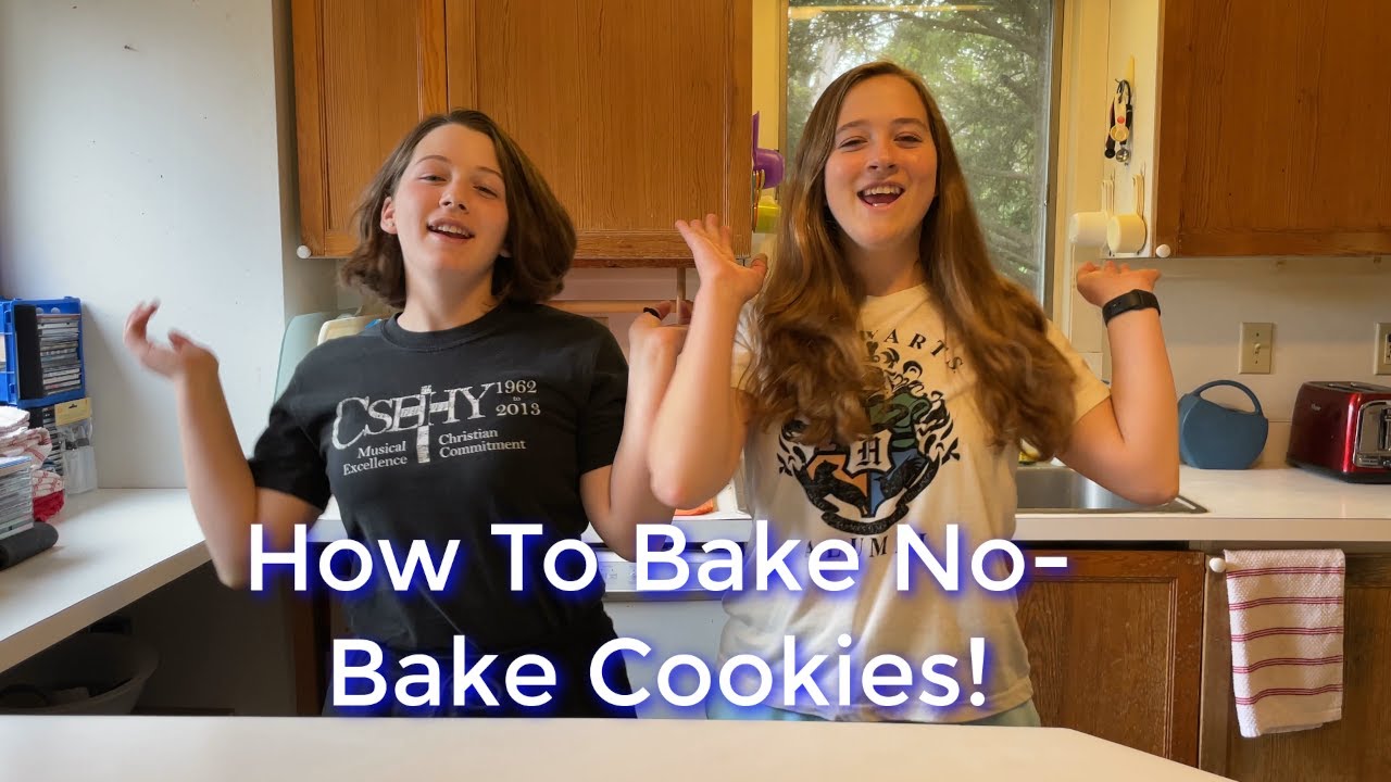 How To Make Peanut Butter No Bake Cookies Allegra & Waverly - YouTube