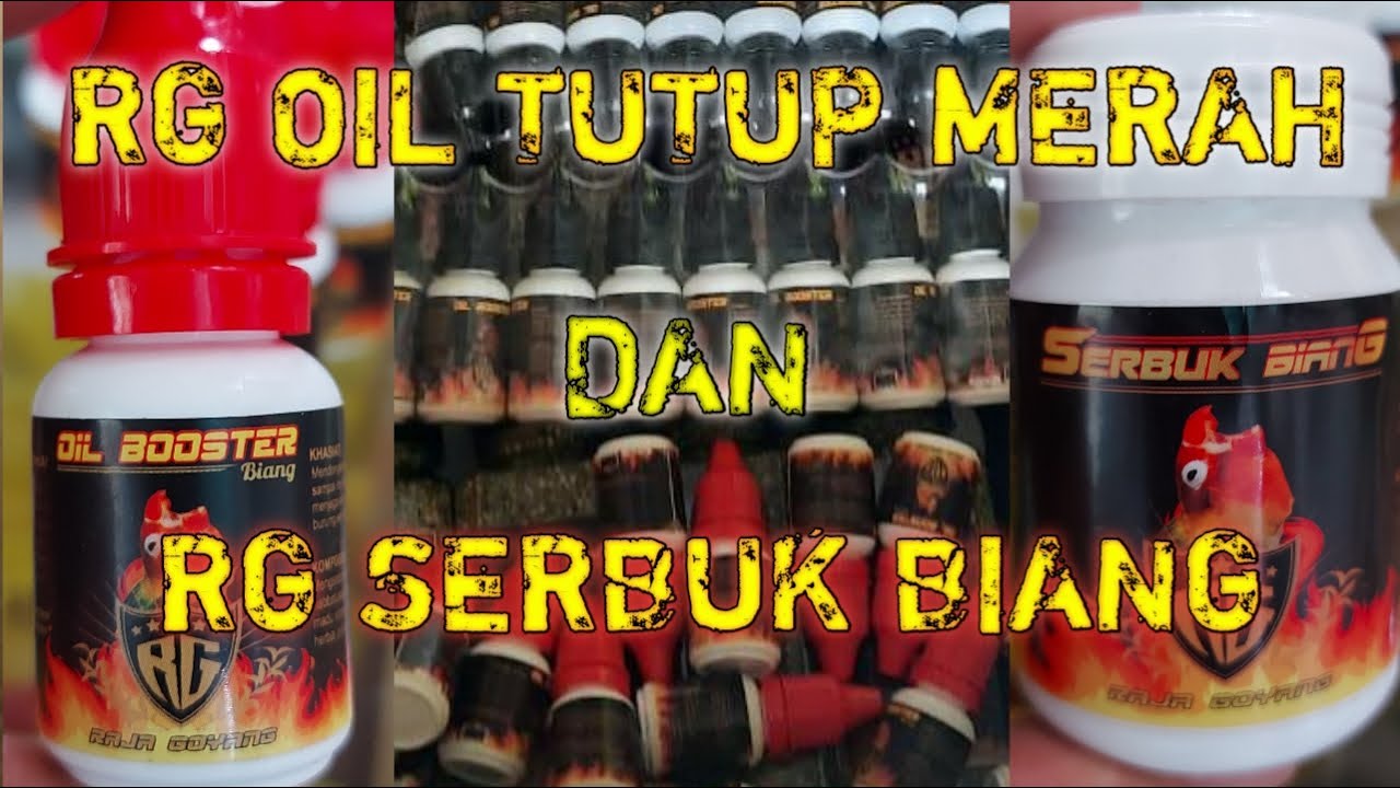 RG OIL TUTUP MERAH YANG LAGI VIRAL | UNBOXING | MINGGU | 13-06-2021 ...