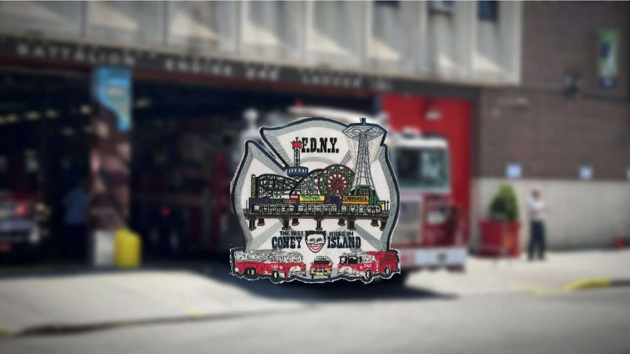 FDNY Tower Ladder 161 and Battalion Chief 43 Responding to a call on ...