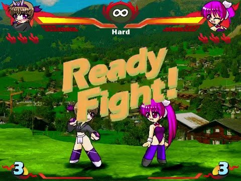 Eight Marbles 2X CPU Battle #500 - Mononobe vs Hukio