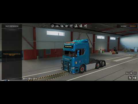 ETS2 Scania NG Back bar - YouTube