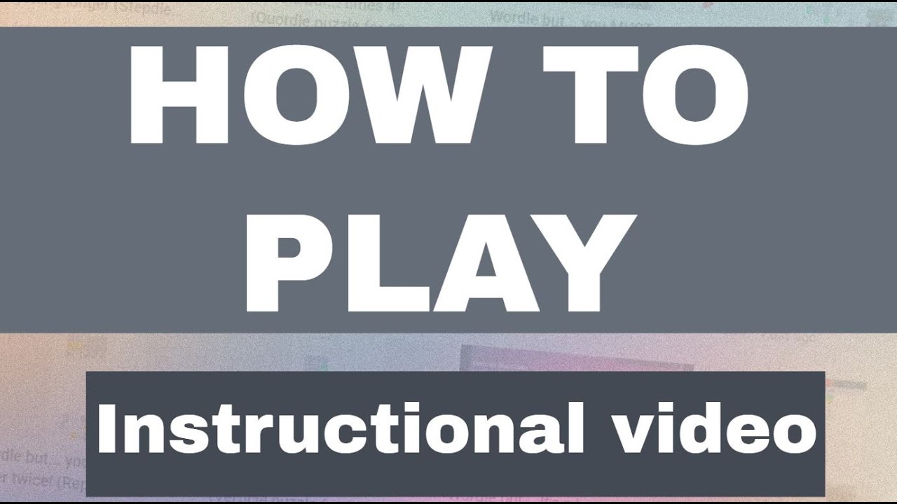 Wordle with COLOURS? How Colorfle! - YouTube