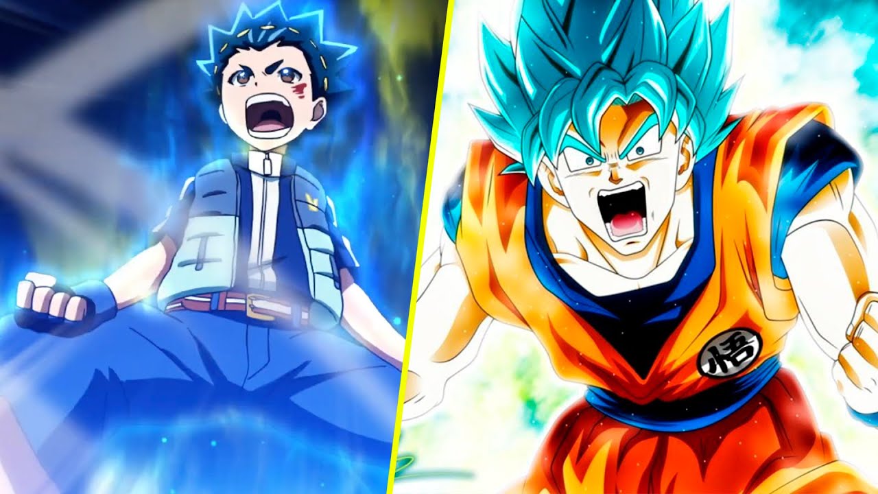 10 Similitudes entre Dragon Ball y Beyblade Burst - YouTube