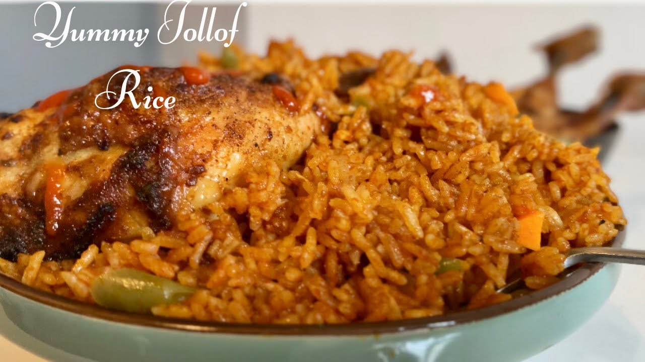 How to cook a Perfect Ghana Jollof Rice (Simple Jollof Rice Recipe ...