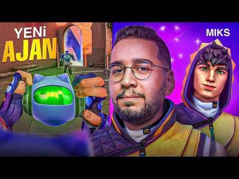 VALORANT'IN YENİ AJANI MİKS İLE OYNADIM! YENİ SET! | VALORANT