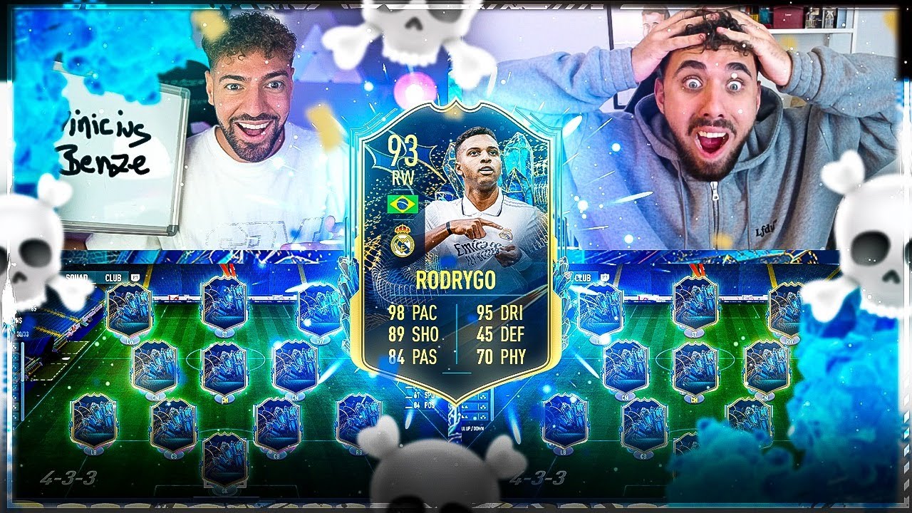 FIFA 23: RODRYGO TOTS SQUAD BUILDER BATTLE 🔥🔥 Wakez vs kleiner Cousin ...