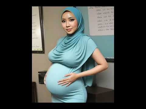 bumil jilbab buatan