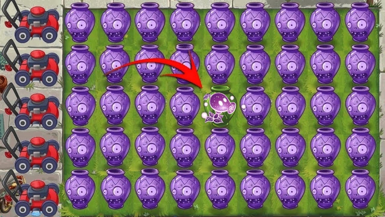 Cosmic PEA & Other Pea in Vasebreaker Vs All Zombies - Pvz 2 Challenge ...