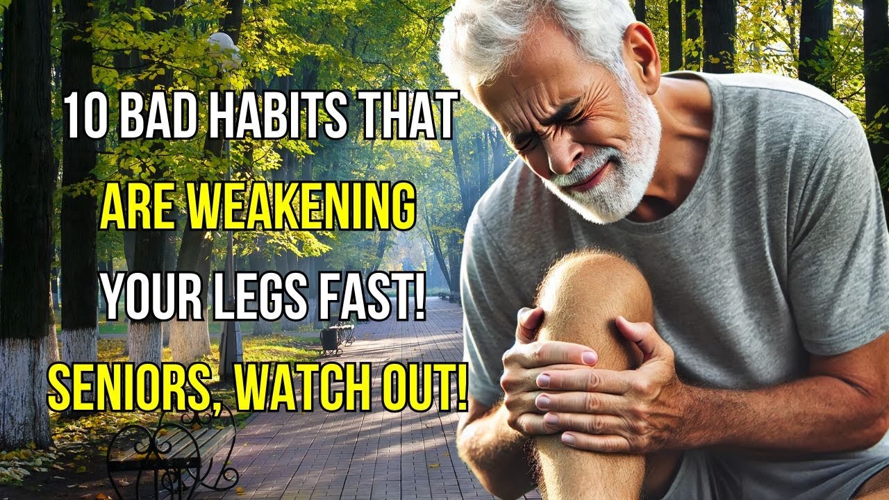 WARNING Your Legs Fade First! Seniors MUST Stop These 10 Bad Habits to ...