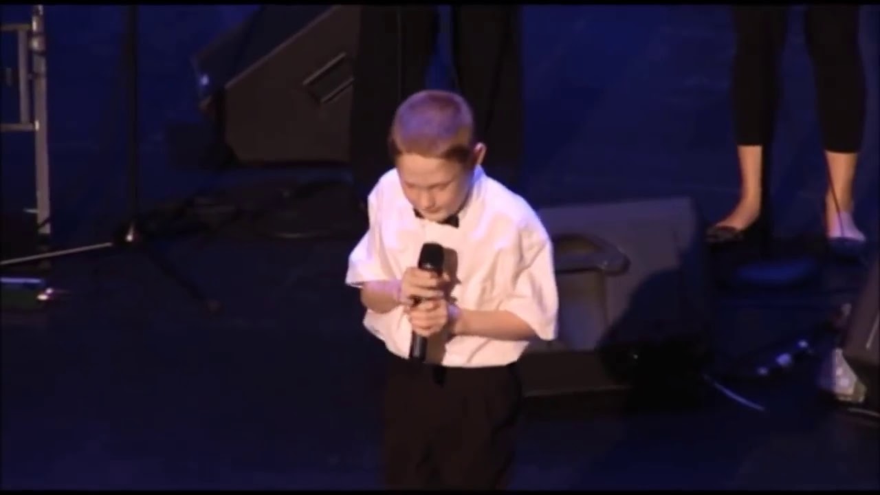 A 10 Year Old Blind Autistic Boy Singing - YouTube