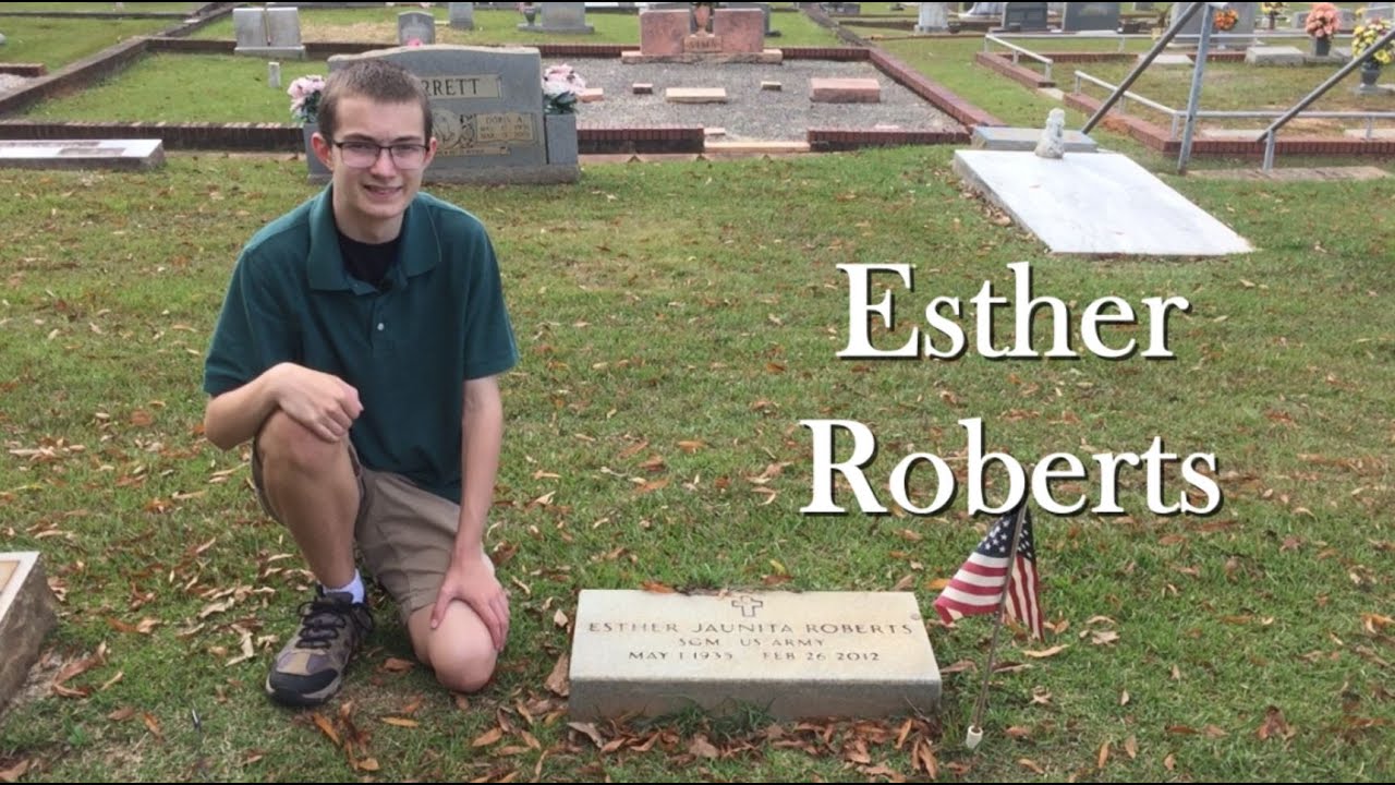 Kennesaw City Cemetery Tour: Esther Roberts - YouTube