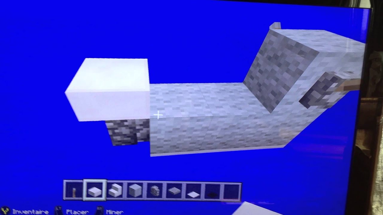 Minecraft jet ski - YouTube