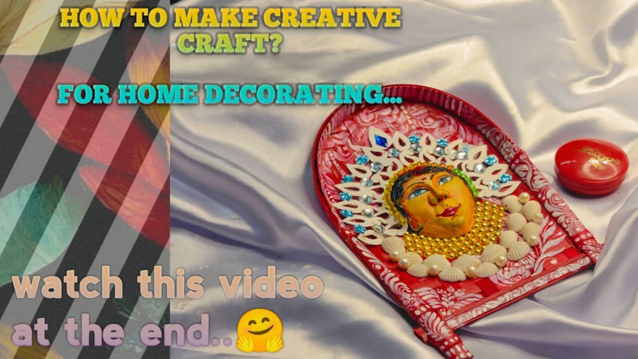 How to make creative craft ideas with kulo? "এভাবে কুলো দিয়ে বানিয়ে ...