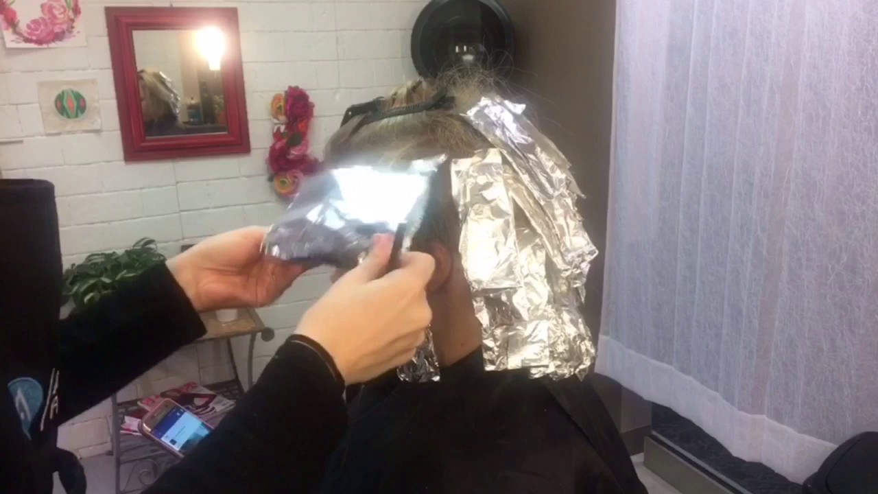 Back Comb Highlights Part 1 || Hair Tutorial - YouTube