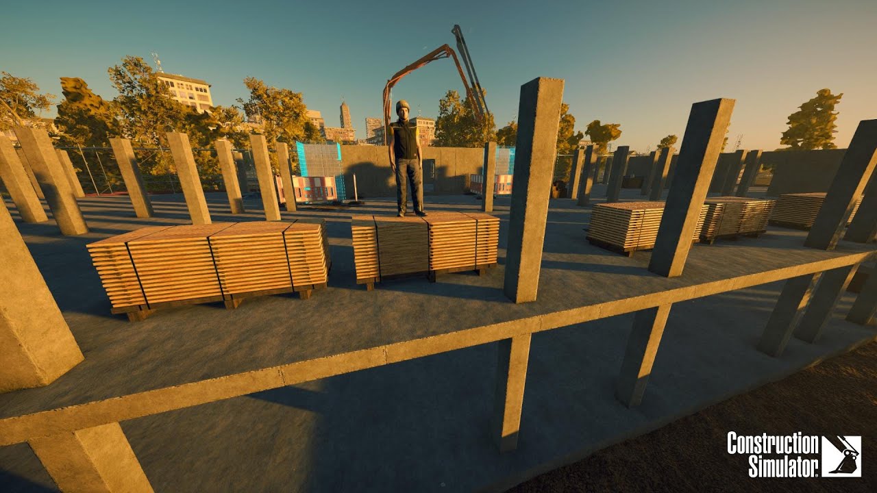 CONSTRUCTION SIMULATOR 22 BAU SIMULATOR 22 COLLEGE - YouTube