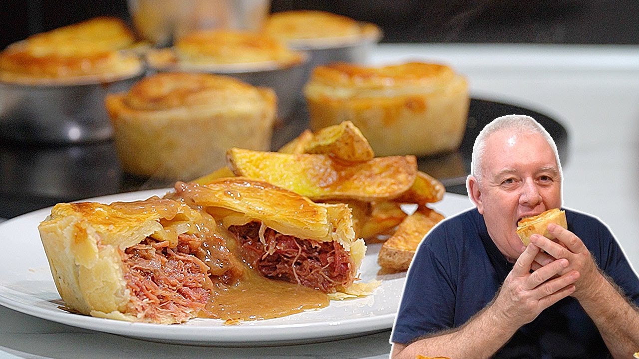 Ultimate SHREDDED BEEF Pie - YouTube