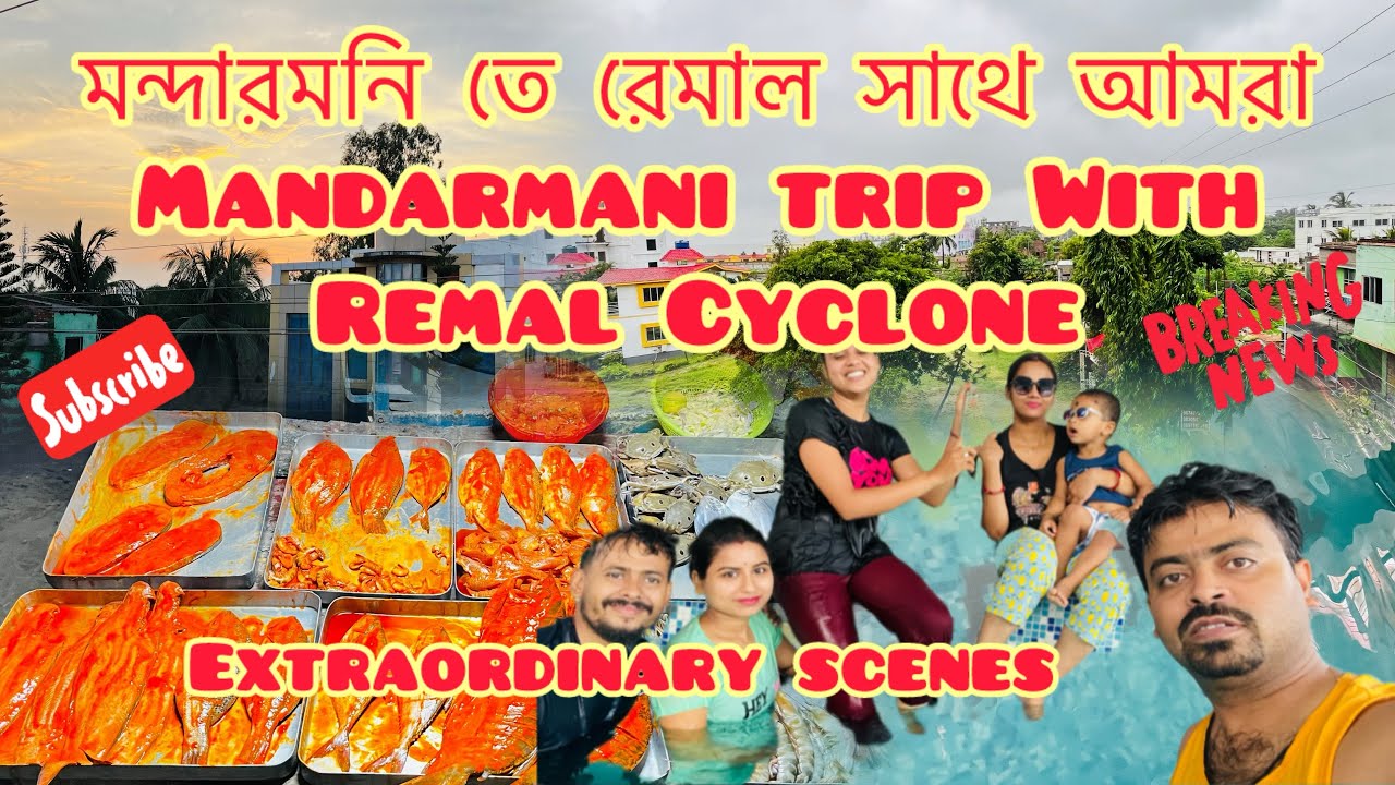 Kolkata to Mandarmani by Car || Trip in cyclone Remal || #viral # ...
