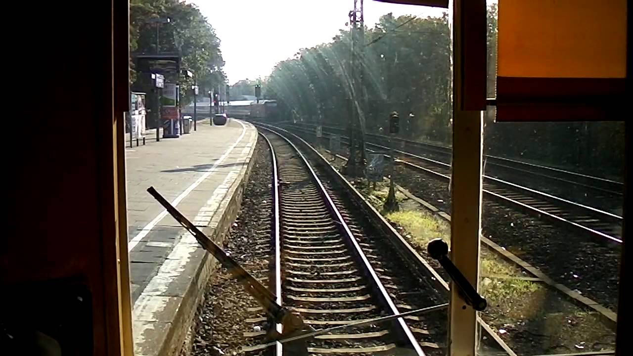 Hamburg: Sonderfahrt BR 471 Eidelstedt - Hauptbahnhof mit Streckensicht ...