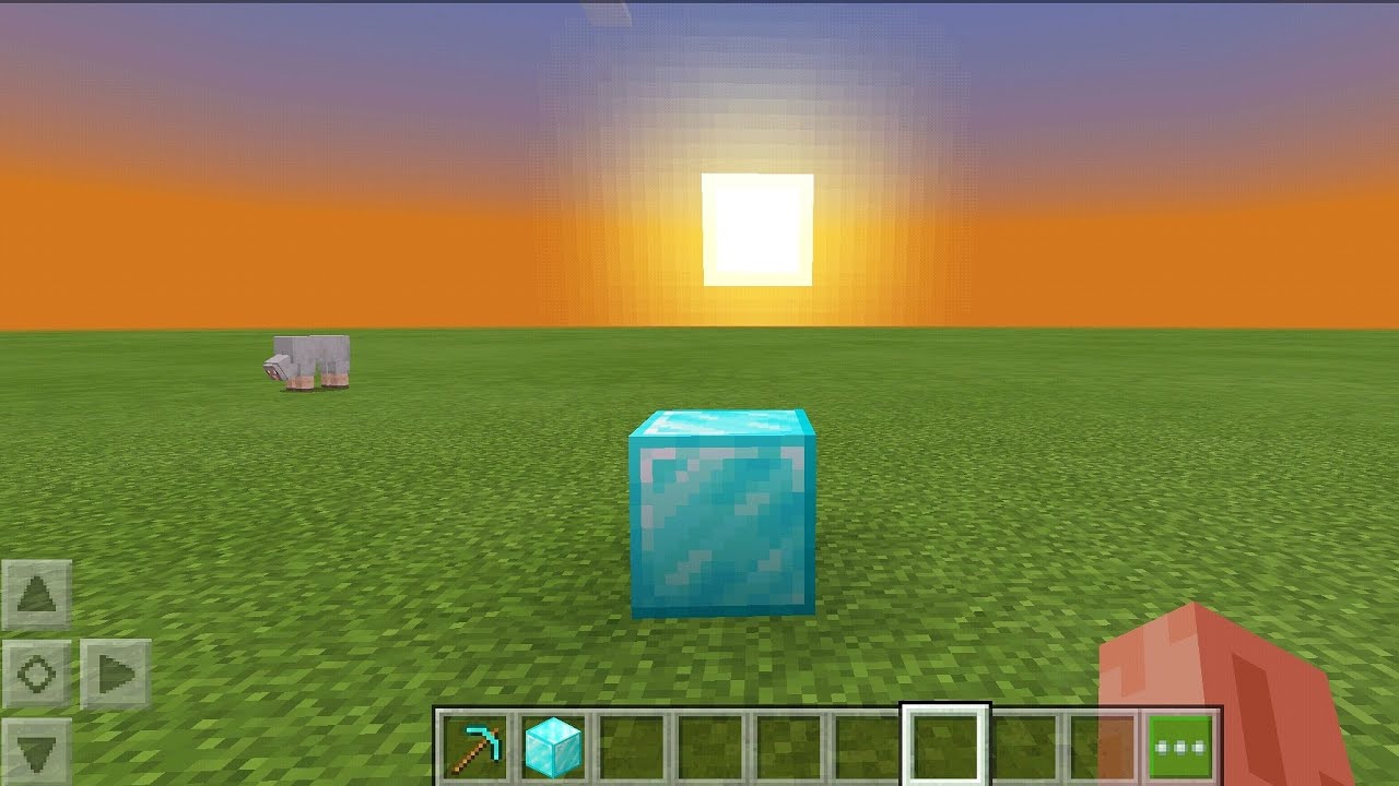 what's inside a diamond block ( Minecraft ) - YouTube