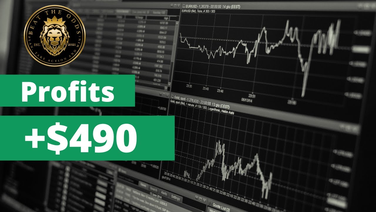 Day 5 Surge Trader Challenge: $490 Day Trading Profits - YouTube