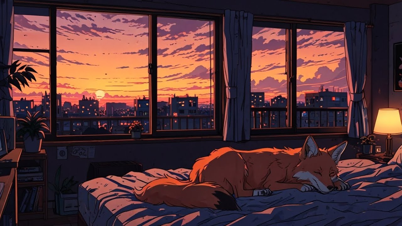 lofi fox - moody | relaxing/chilling song - YouTube