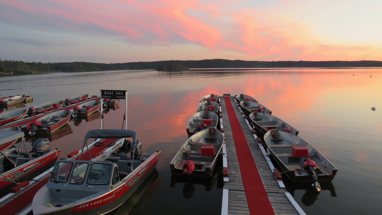 Jan Lake Lodge - Northern SK, Canada - Fishing Resort - YouTube
