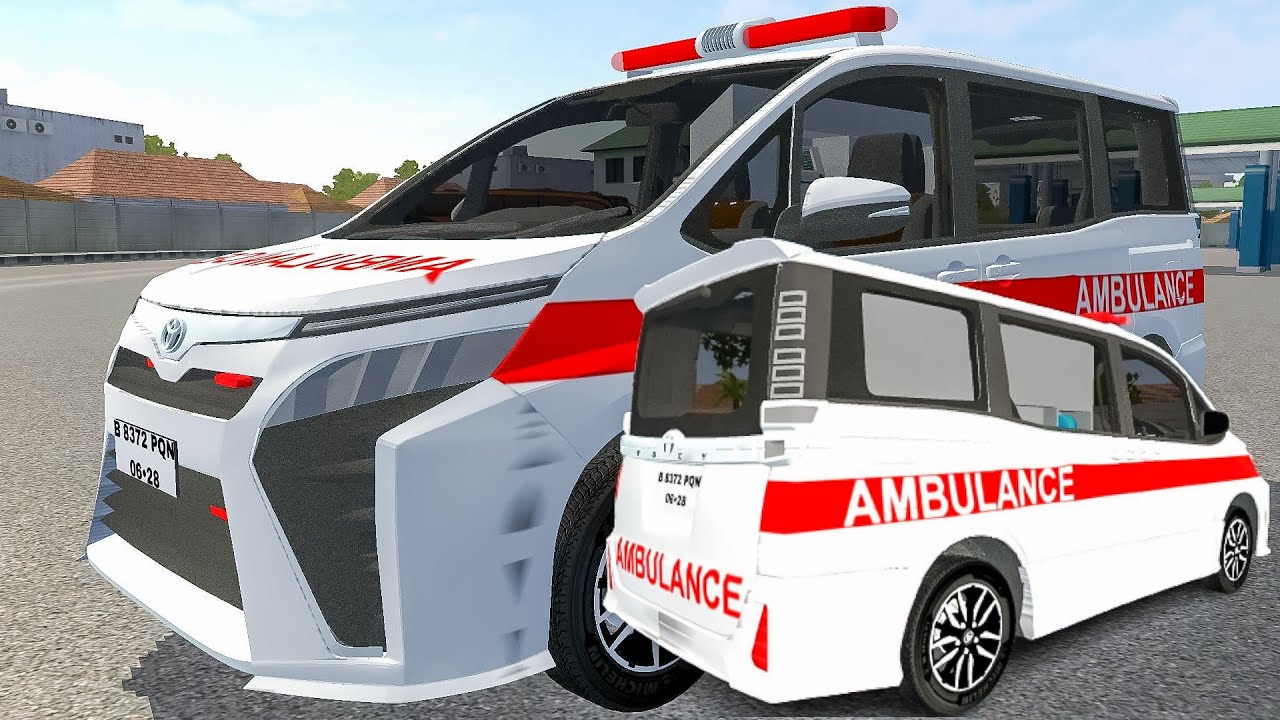SHARE MOD TOYOTA VOXY AMBULANCE 2019 TIGER OFFICIAL | MOD BUSSID ...