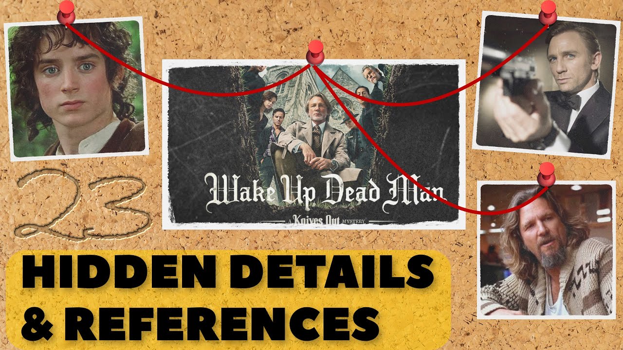 Knives Out: Wake Up Dead Man - 23 Hidden References You Missed! - YouTube