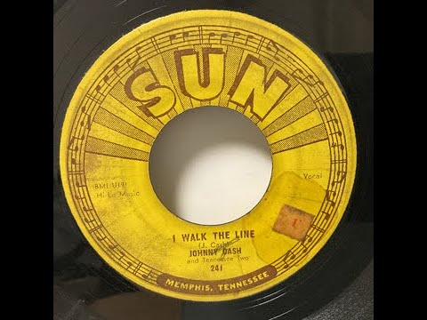 Johnny Cash - I Walk The Line（1956） - YouTube