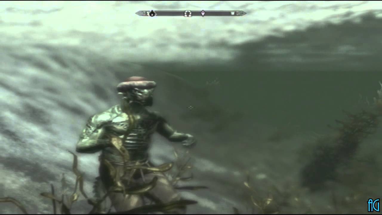 Skyrim | Argonian Aerobics | The Black Marsh Dance | Underwater ...