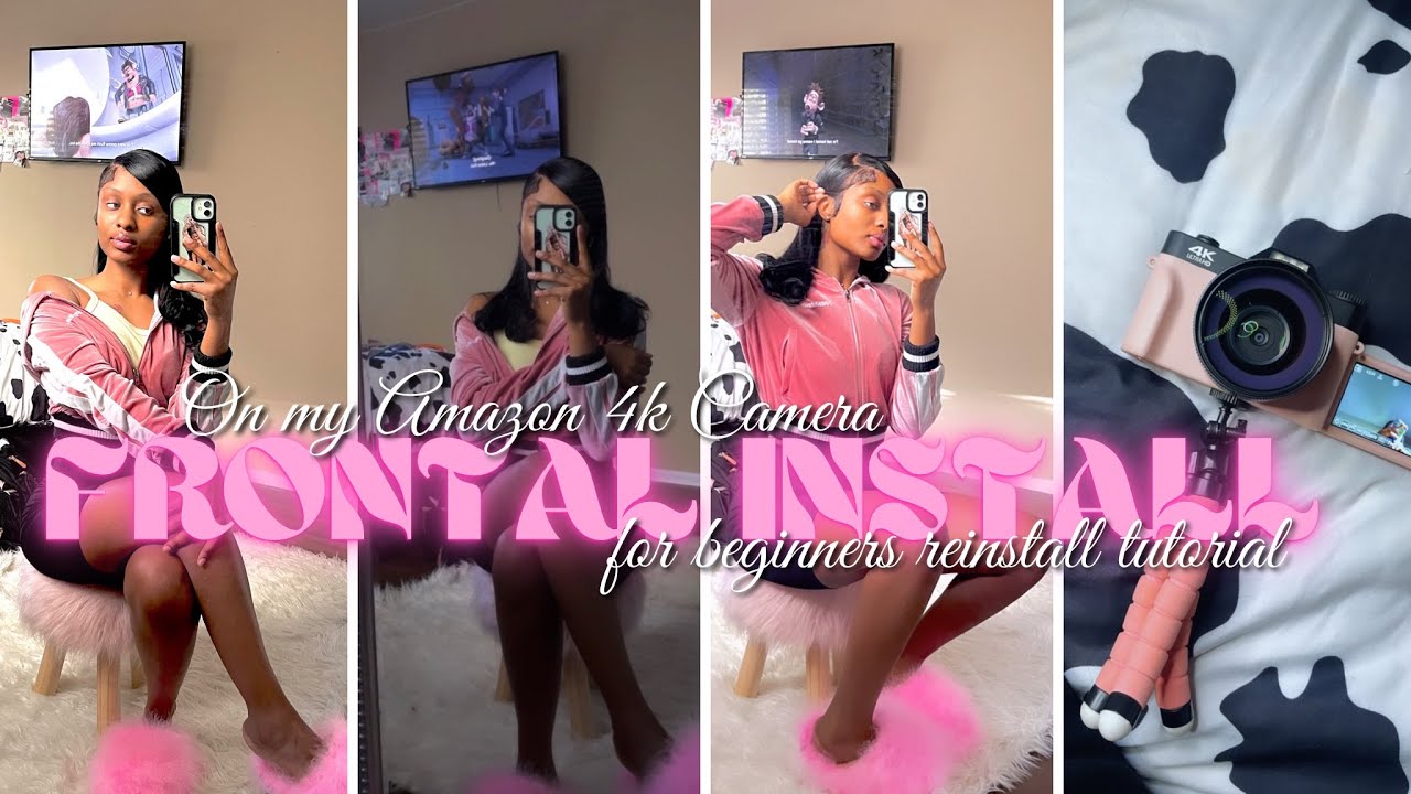 FRONTAL REINSTALL | USING MY AMAZON 4K CAMERA🎥| Beginner Friendly+Side ...