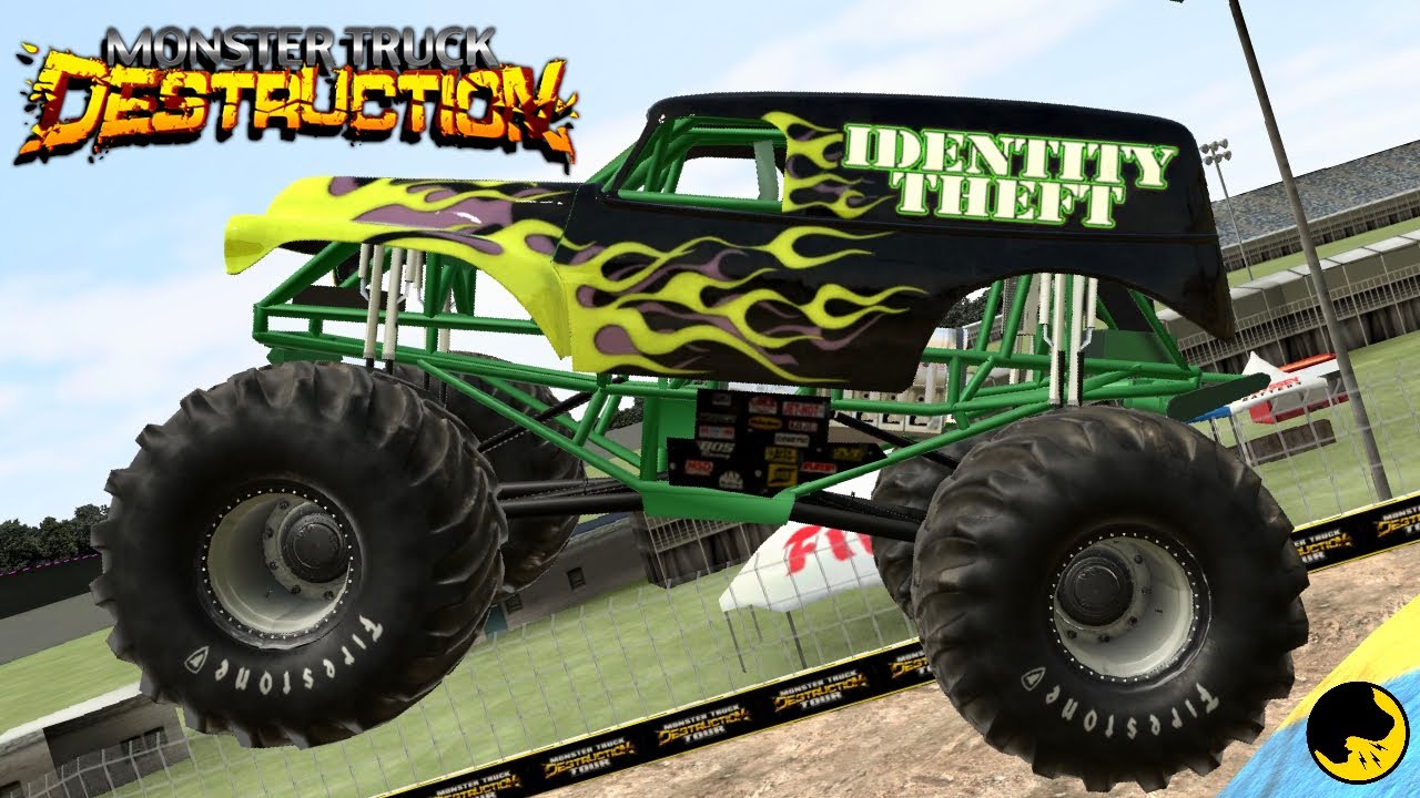 Monster Truck Destruction | Identity Theft Freestyle - YouTube