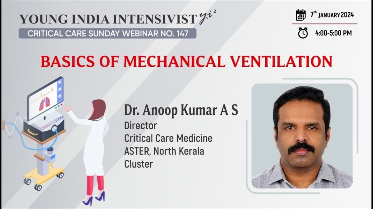 MECHANICAL VENTILATION - BASICS - YouTube
