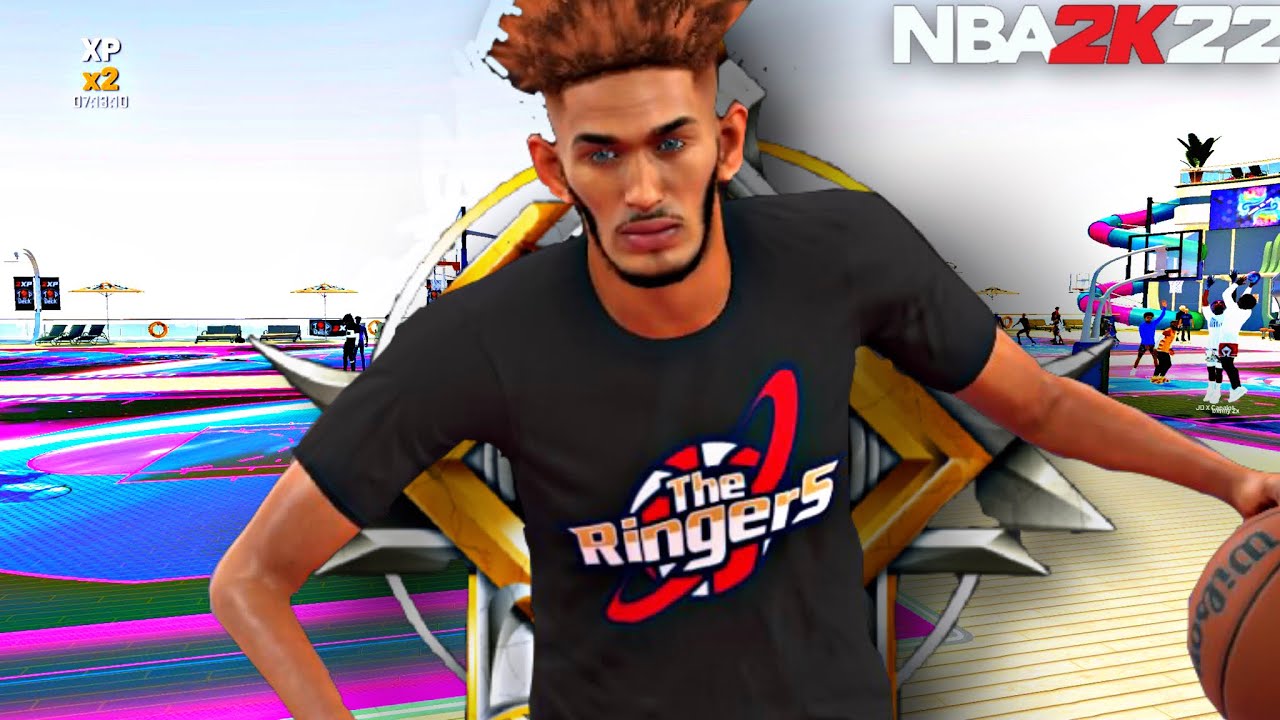 NBA2K22 *NEW* BASE 3 CUSTOM IS BROKEN SEASON 6 😱 GREENS HALF COURT ...