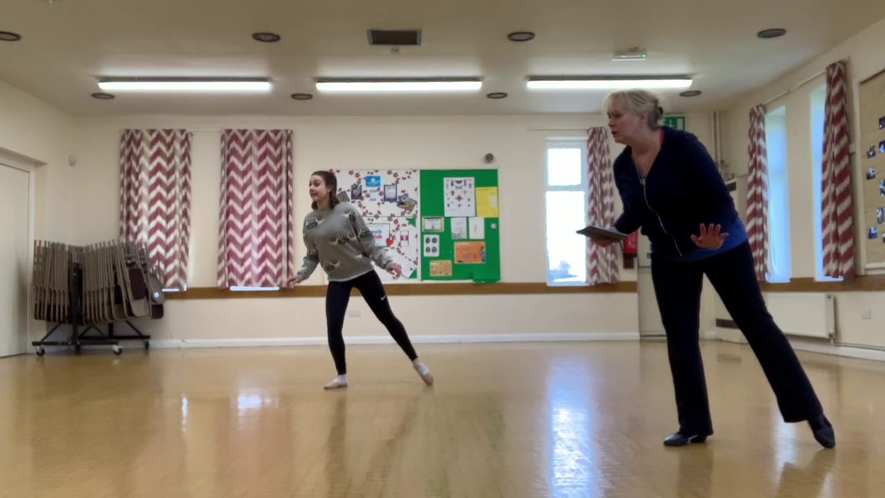 RAD Primary Ballet Pt 2 inc Bouncy Ball Dance - YouTube