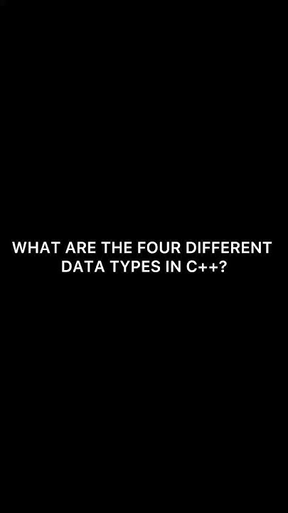 Data Types In C 🤔coding Interview Question Basic Level Interviewcodinginterviewprogramming