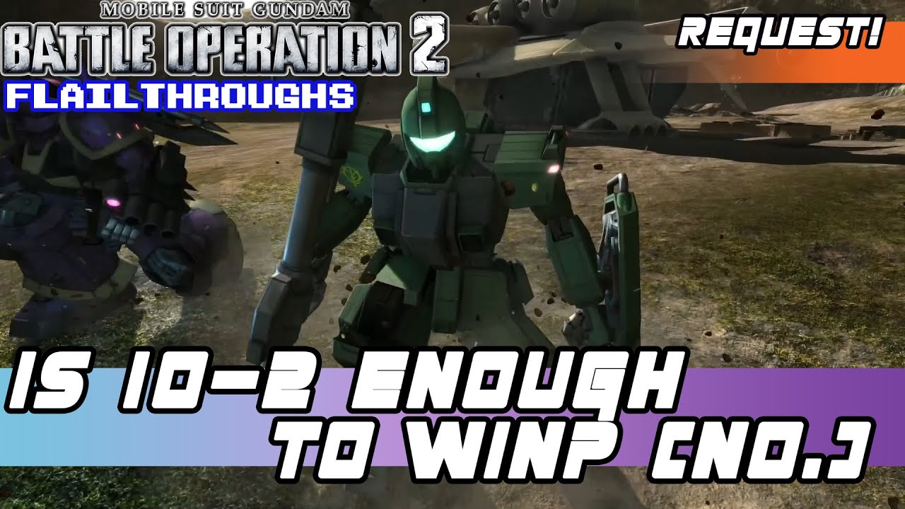 Gundam Battle Operation 2 Request: Gundam Federation Vs Zeon Capture ...